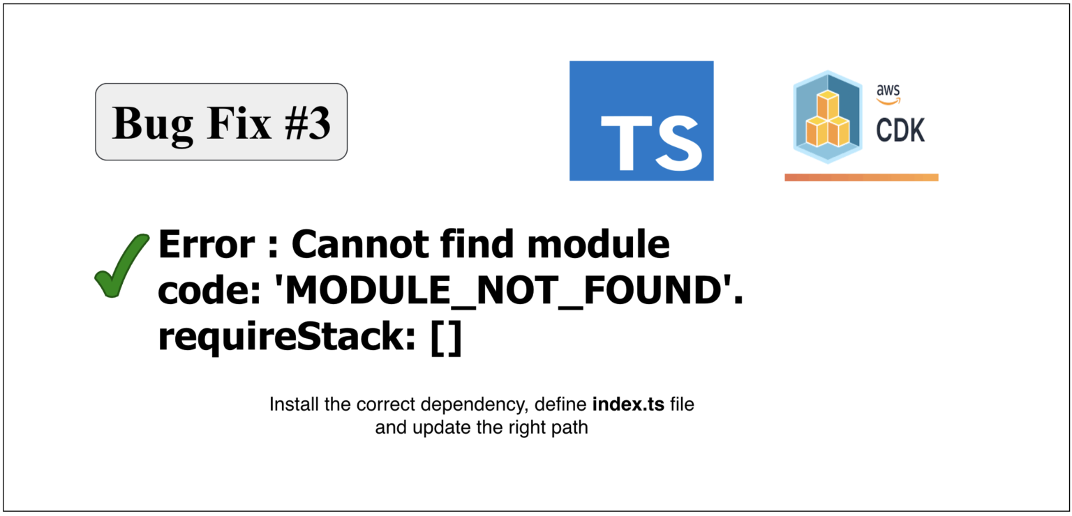 Cannot find module error code: 'MODULE_NOT_FOUND', require..